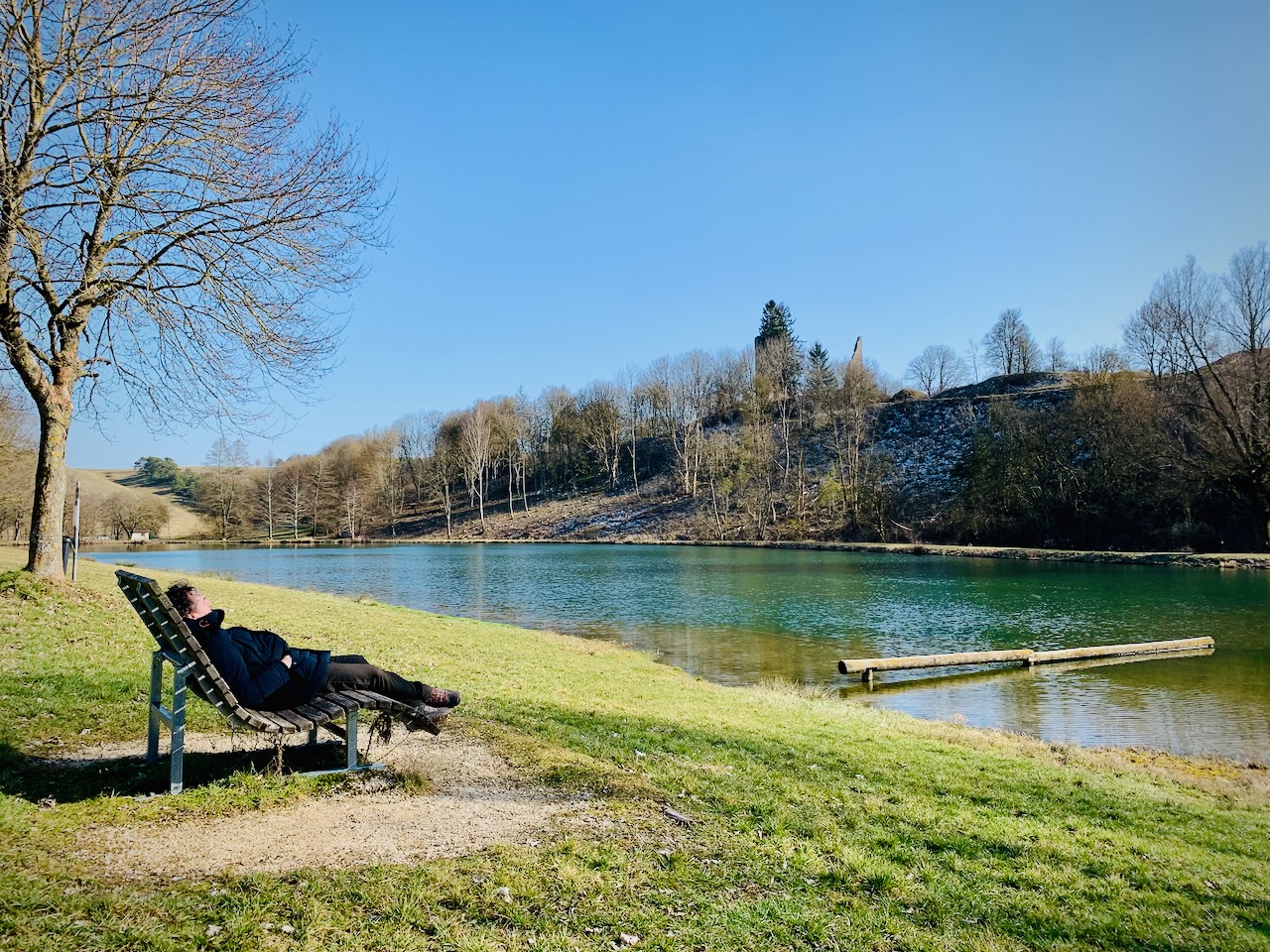 Ausflug zum Bechthaler Weiher, einer Burgruine und der Bergmühle - Seen ...